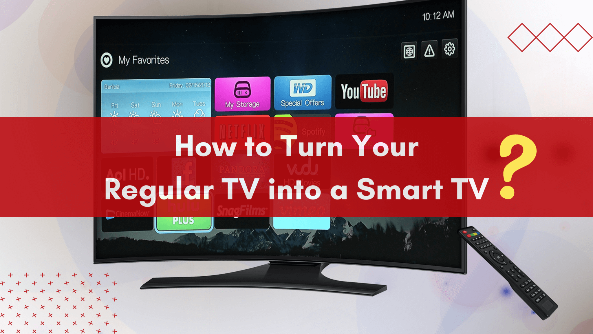 How to Turn Your Regular TV into a Smart TV? - GreatLiving.in